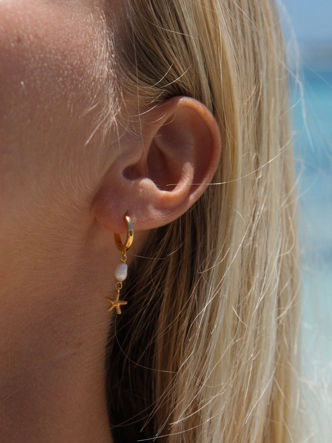 Pearl Starfish Earring Stack in 18K Gold Vermeil – Malakai the Label