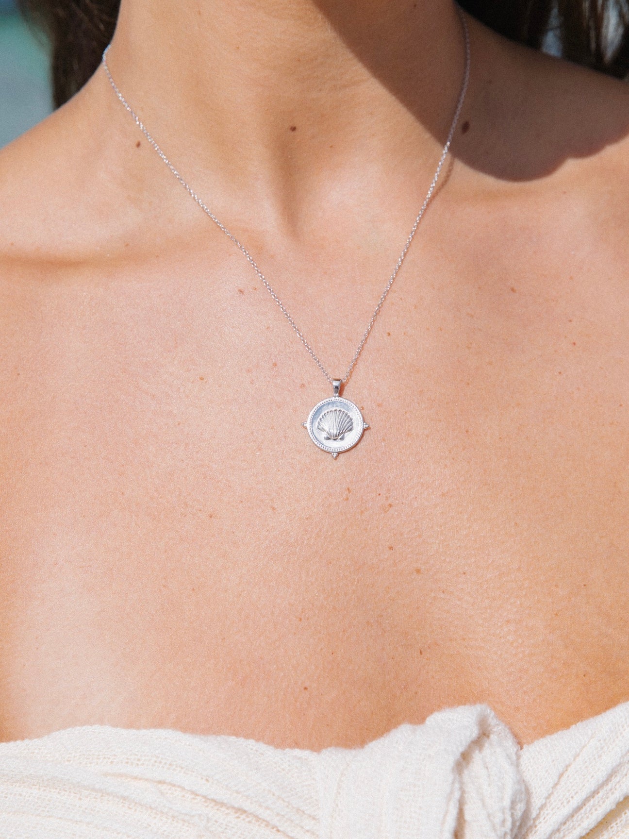 Sea Shell Coin Necklace | MALAKAI – Malakai the Label